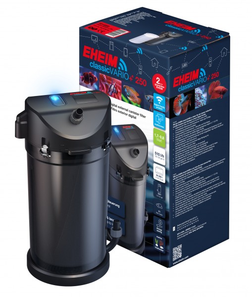 Digital external filter with BLDC pump | EHEIM GmbH & Co. KG. Leading aquarium manufacturer.